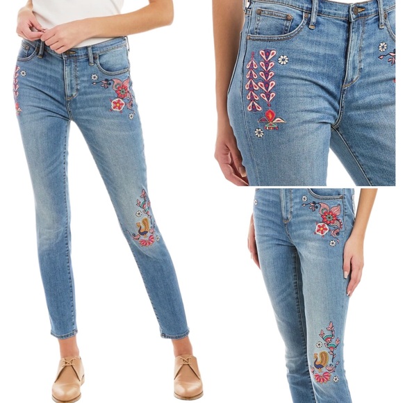 Johnny Was | Jeans | New Johnny Was Dallah Embroidered Skinny Jean ...